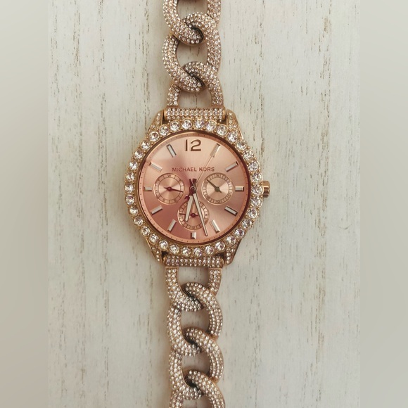 Michael Kors | Accessories | Michael Kors Special Edition Pave Watch ...